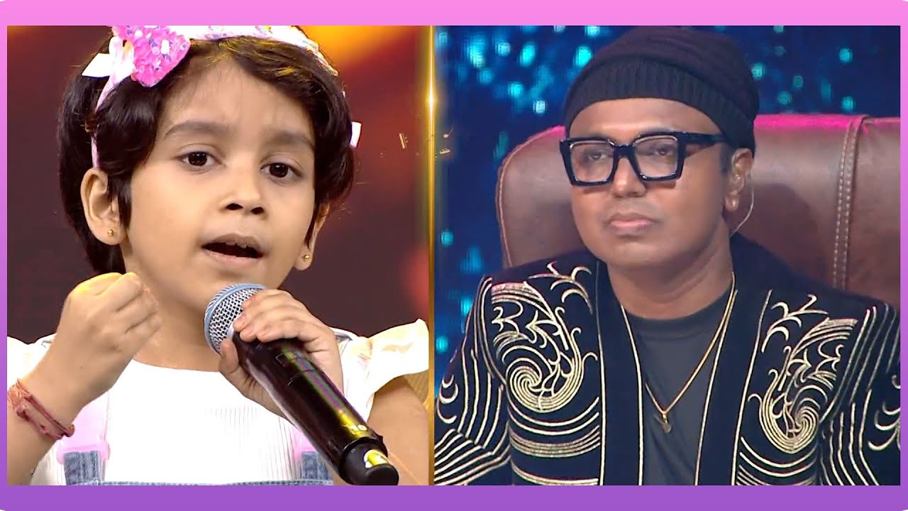 Poo Malai Oru Song by #Medha🎶😍 | Super Singer Junior 10 ...