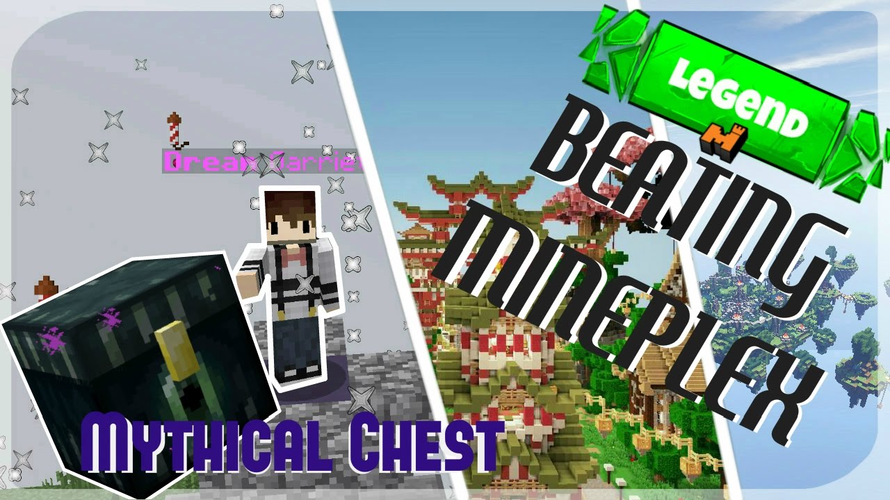 LEGEND RANK IN MYTHICAL CHEST!! // BEATING MINEPLEX ~ EP: 1 - YouTube