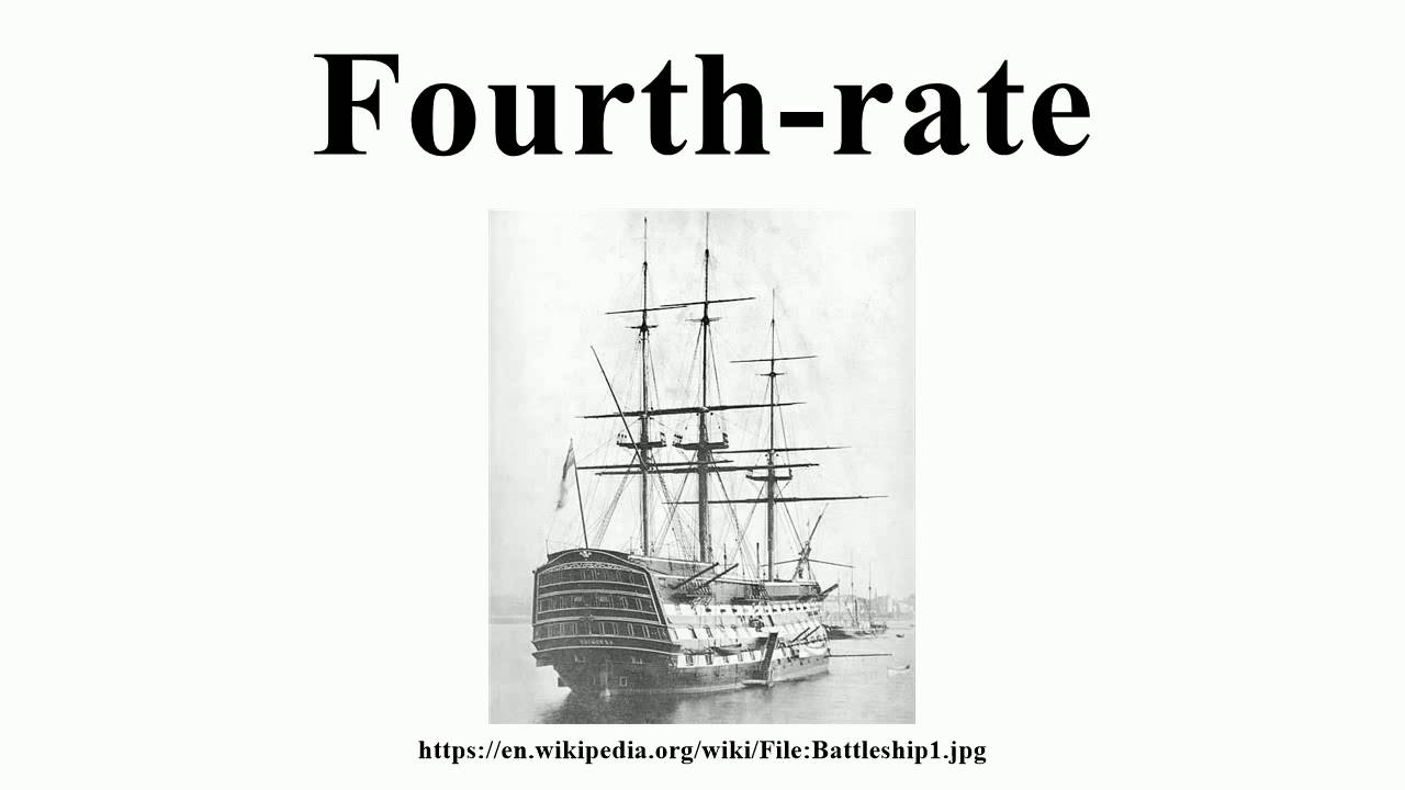 Fourth-rate - YouTube