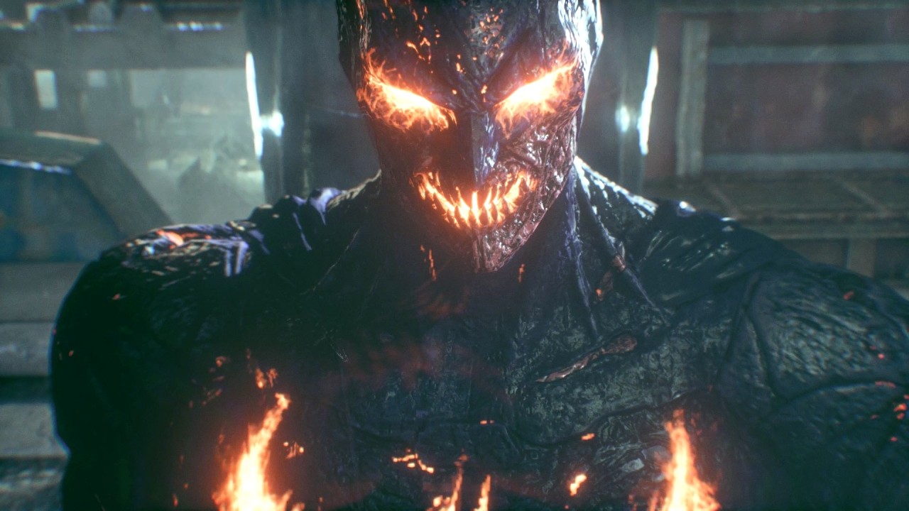 SSKTJL DEMON BATMAN Suit Up Scene in Batman Arkham Knight - YouTube