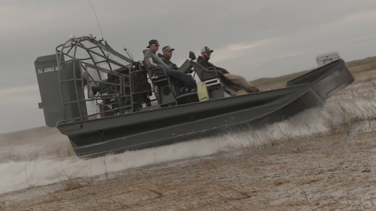 AIRBOAT Bass Fishing in the Everglades | GOLIATH FISHING - YouTube