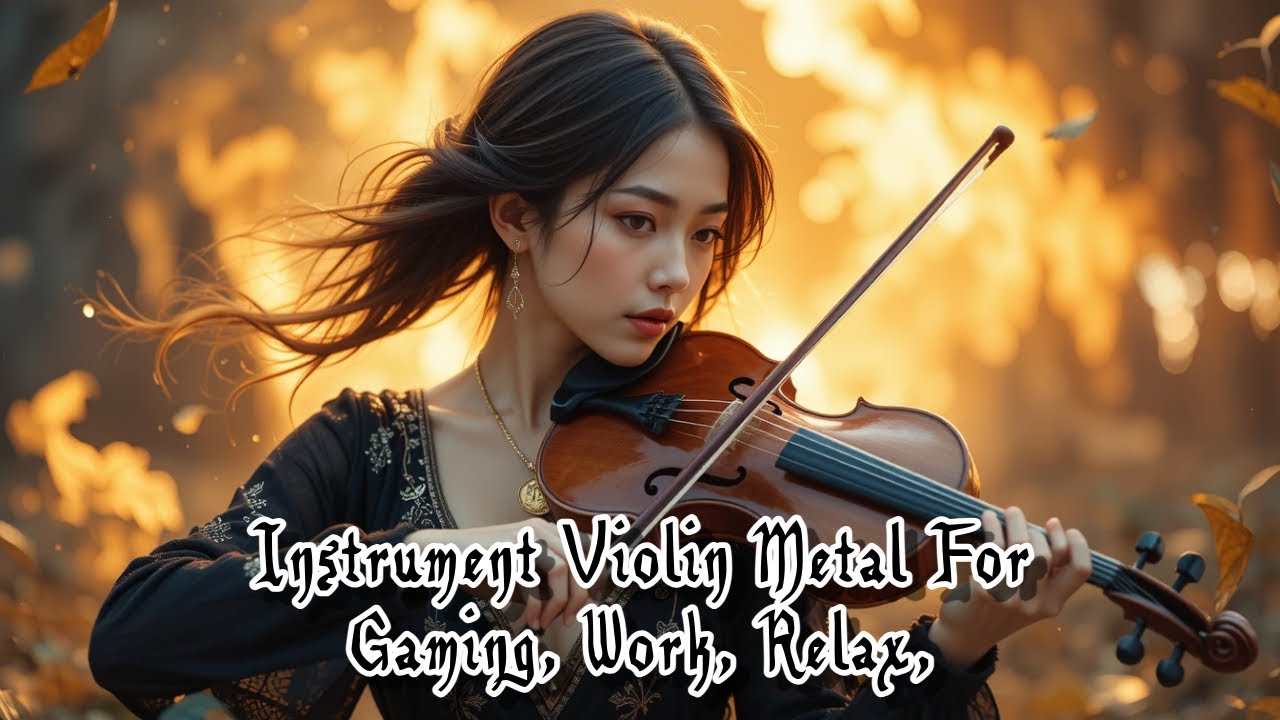 EPIC Instrument Metal X Violin For Gamer, Workout, (NO COPYRIGHT ...