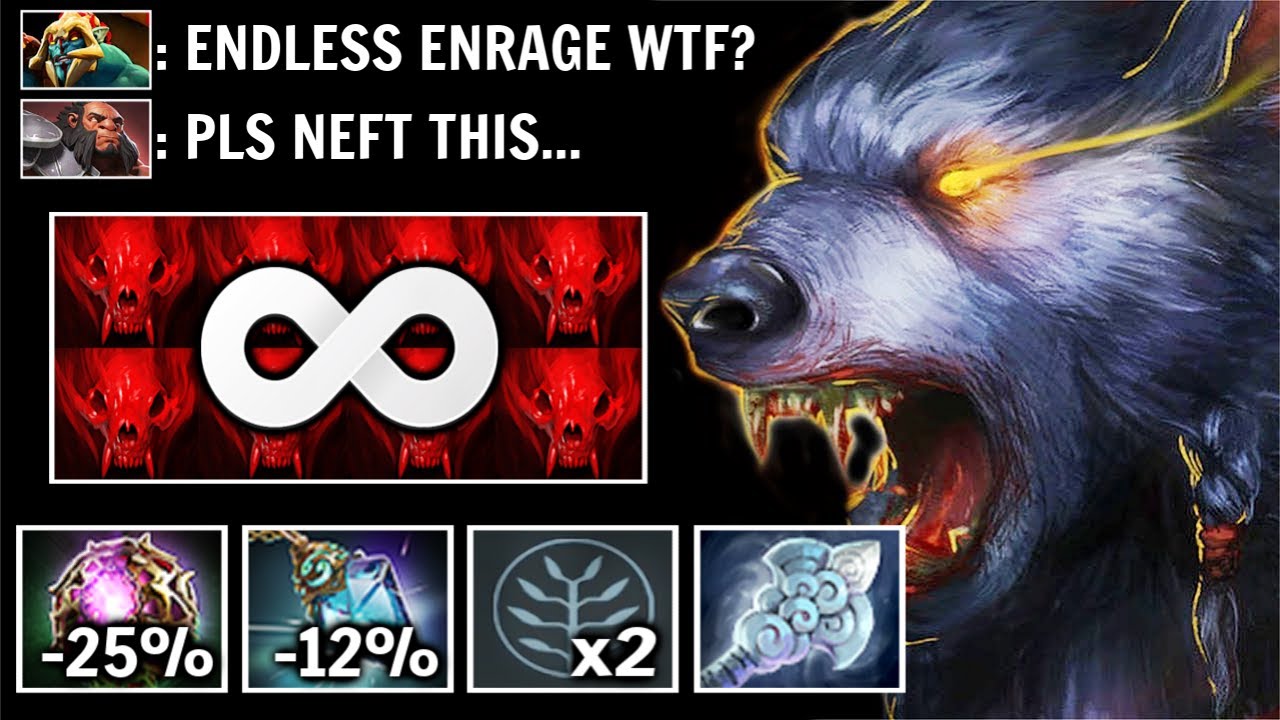 Most Toxic Build in Dota 2! Endless Enrage Ursa Octarine + Spell Prism ...