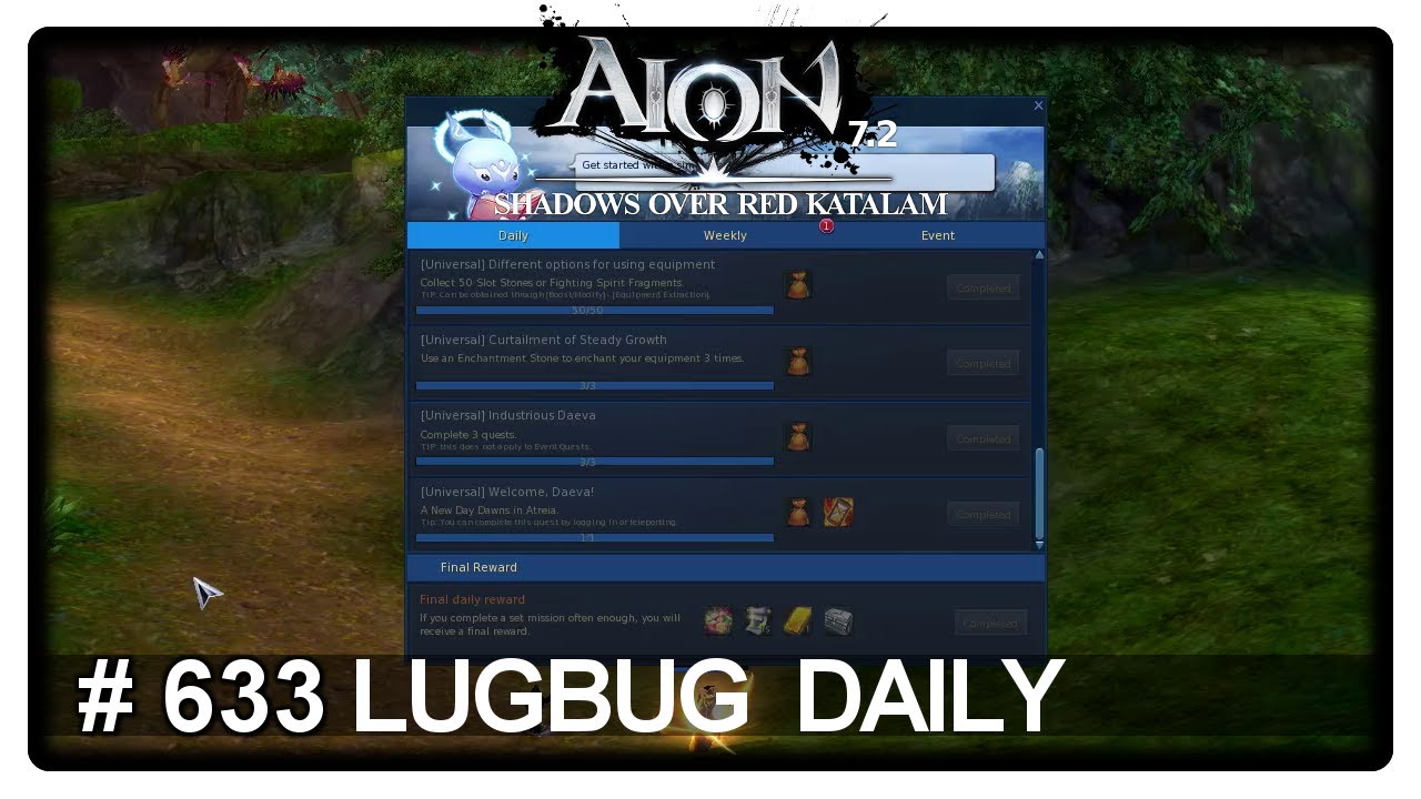 Lugbug Daily - LETS PLAY AION #633 [7.2] [Deutsch] - YouTube