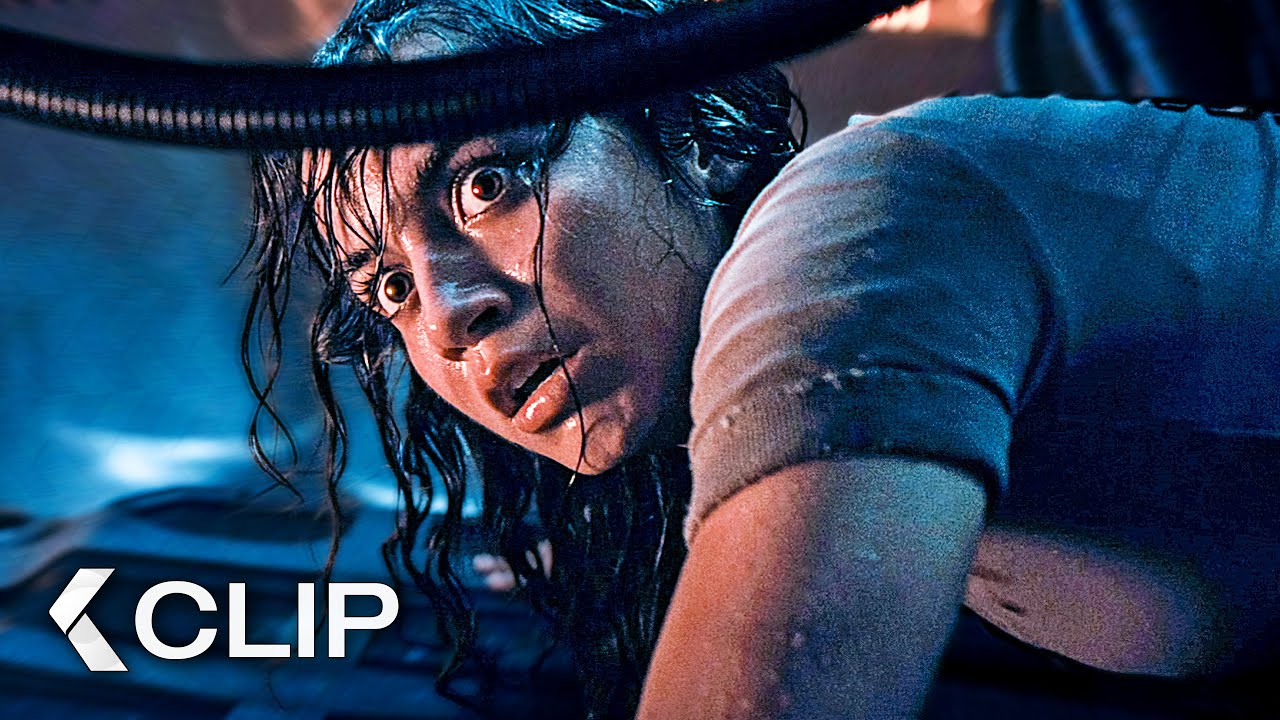 Kay is hunted by the Xenomorph! - ALIEN: Romulus Clip & Trailer - Go IT