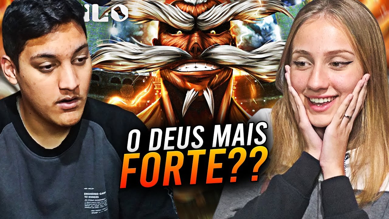 REACT EM CASAL - WLO - O Pai do Cosmos [ Shuumatsu no Valkyrie / Zeus ] - YouTube
