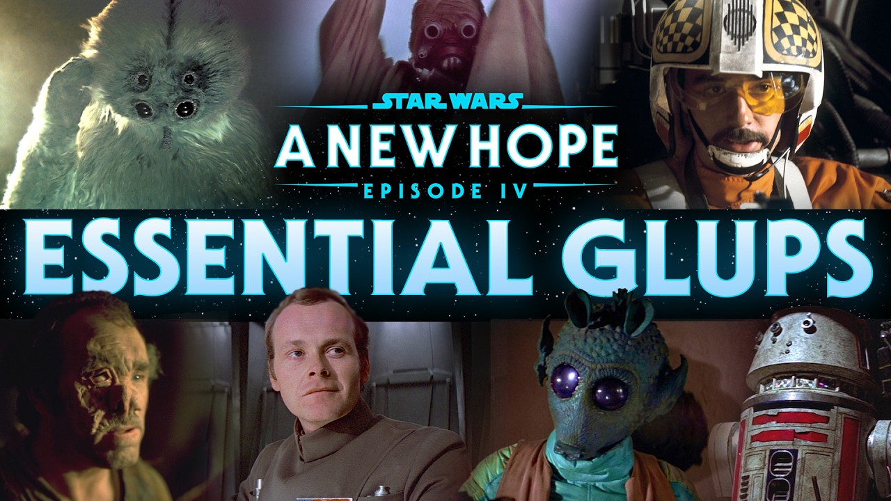 The Essential Glup Shittos of Star Wars: A New Hope - YouTube