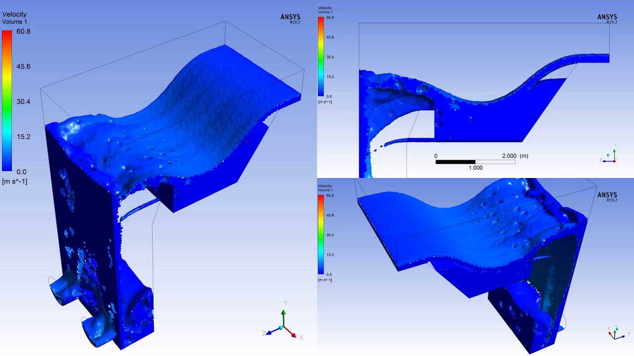 Ansys Fluent 3D Culvert - YouTube