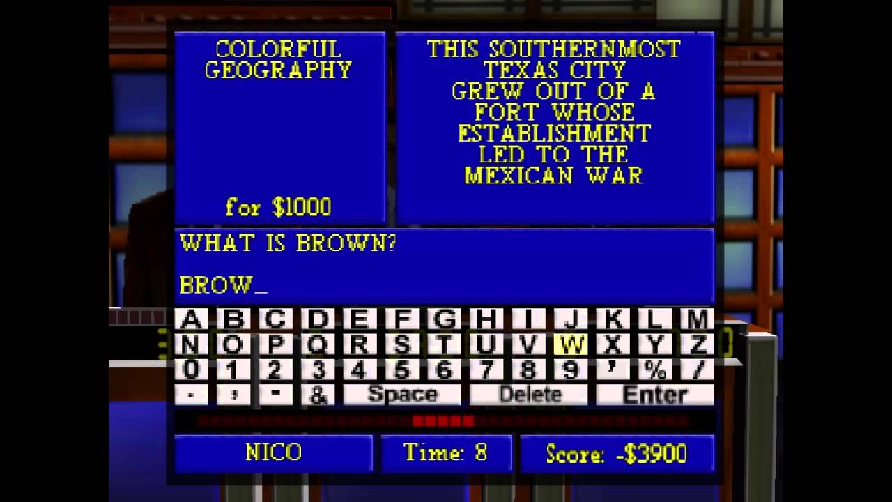 Jeopardy (N64) - 1.Partie [4/5] - YouTube