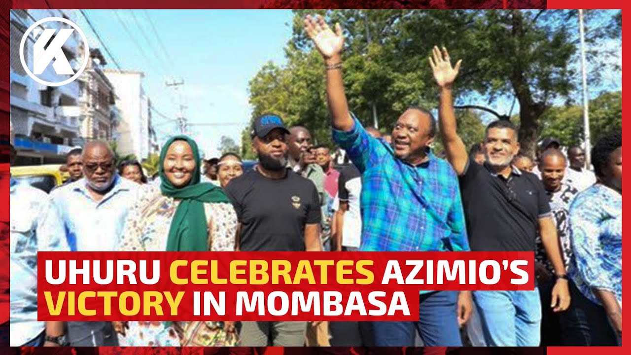 Uhuru Celebrates Azimio's Win. - YouTube