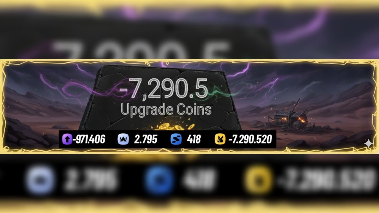 Negative Upgrade Coins ! Game Over !?.. - YouTube