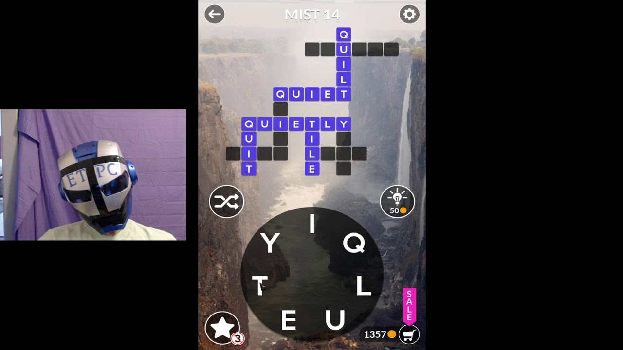 WORDSCAPES MIST 14 ANSWERS masaya ang mga salita - YouTube