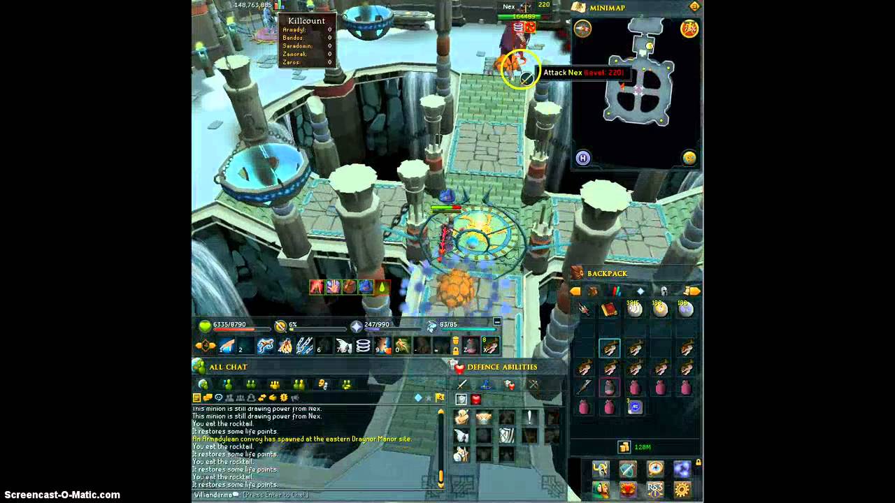 Runescape - First Nex attempt. (No Background Knowledge) - YouTube