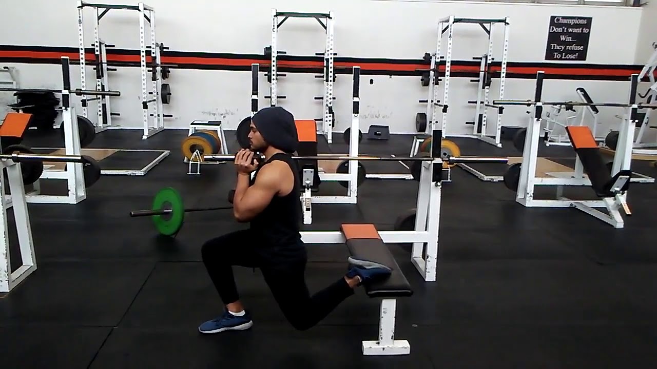 RFE ISO Lunge - YouTube