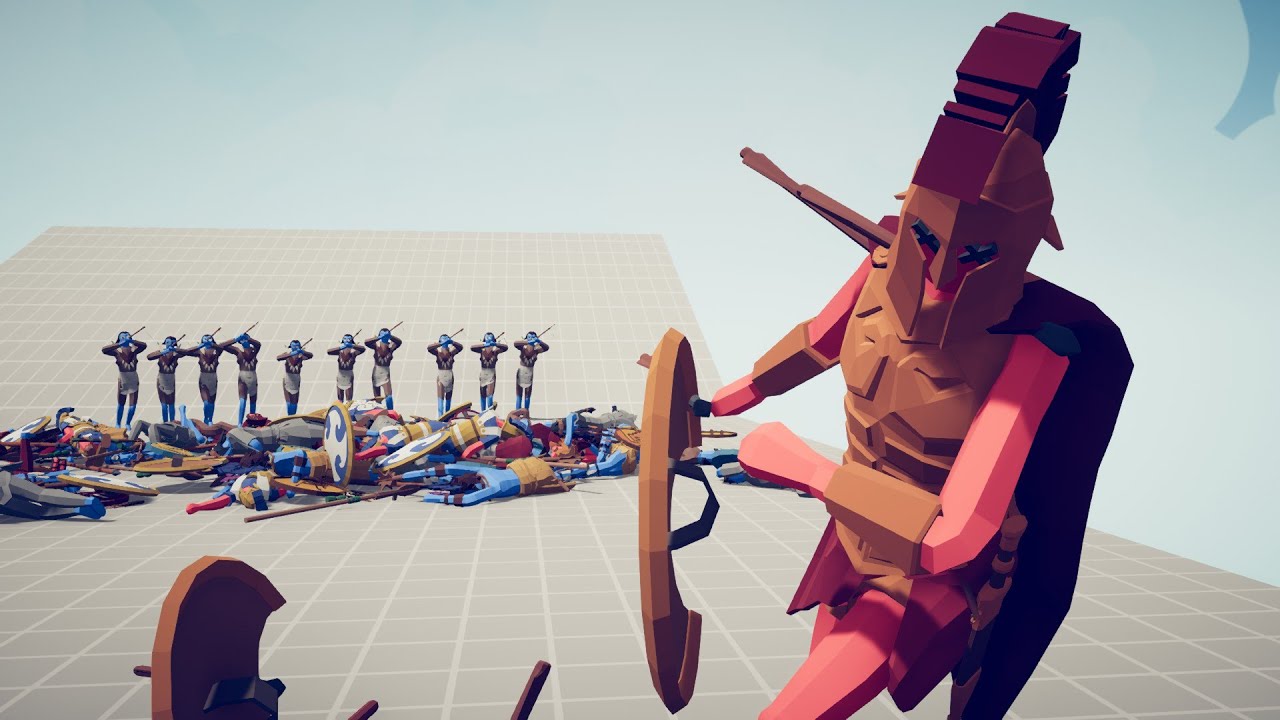 GREECE ARMY vs MEXICAN AZTEC | Totally Accurate Battle Simulator - TABS ...