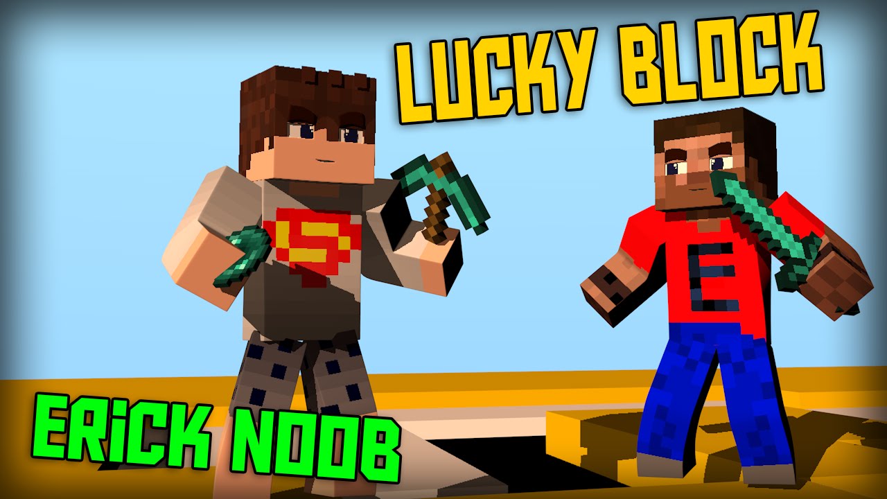 Minecraft:Piramide De Lucky Block:Erick Noob!!!! - YouTube
