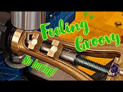 3 Milling the Valve Slide Bosses and V-Groove - PMR #5 Steam Engine ...