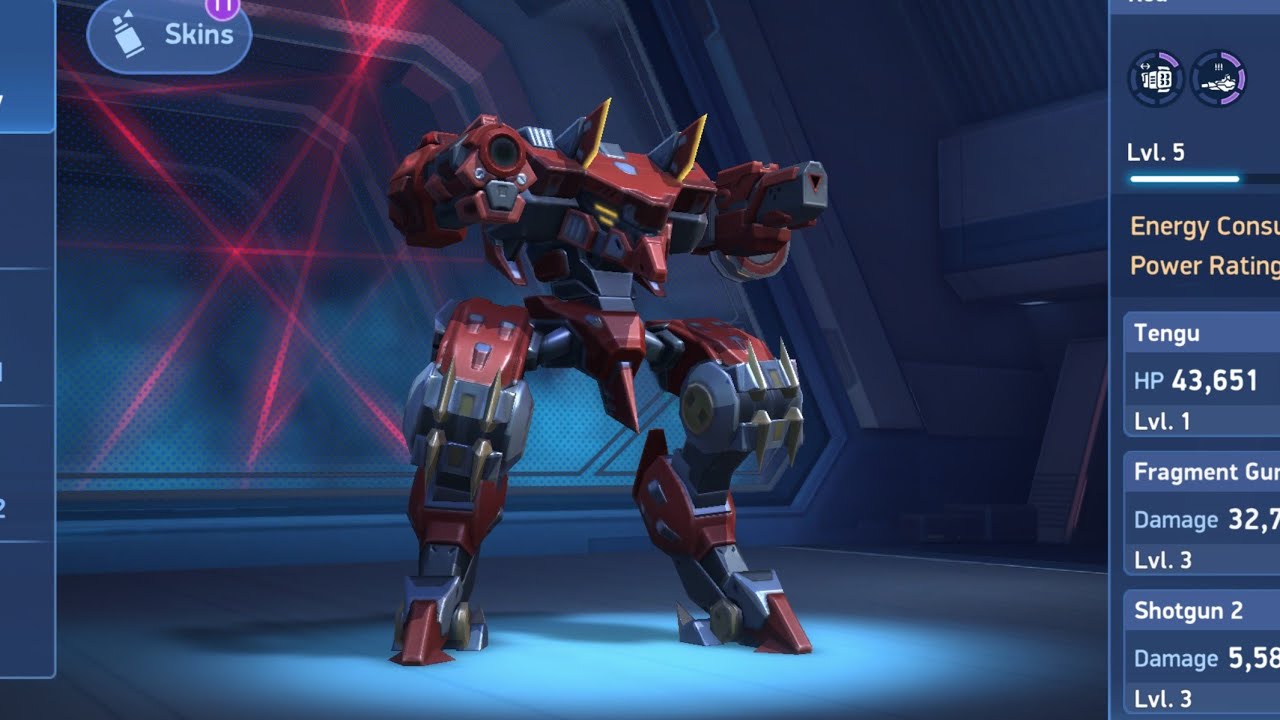 Tengu unlocked and pro mode unlocked (Mech Arena part 24) - YouTube