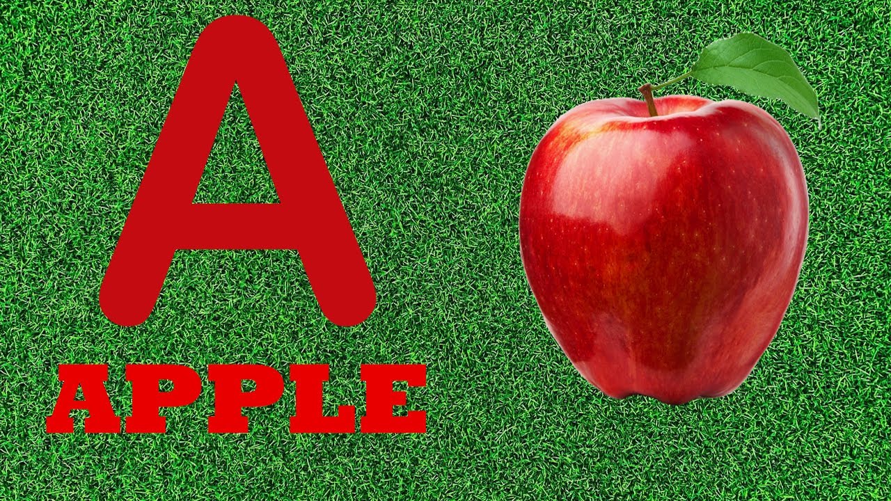 A for Apple, Learn ABC, 123 Numbers, One two three, 1 to 10, Alphabet A ...
