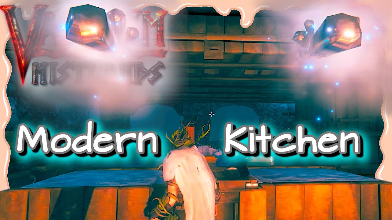 🍑Modern Kitchen Upgrade 👨‍🍳😍/ Valheim gameplay early access ep.492🍩 ...