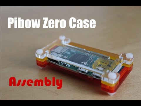 Pibow Zero Case | Assembly | Raspberry Pi Zero | Pimoroni - YouTube