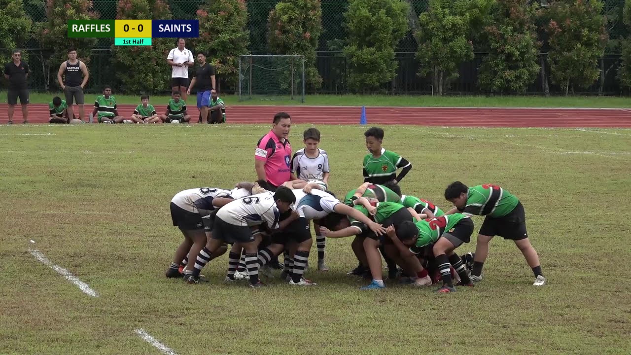 2019.01.18 Rugby The 26th Kiwi Cup U14 - Raffles vs Saints - YouTube