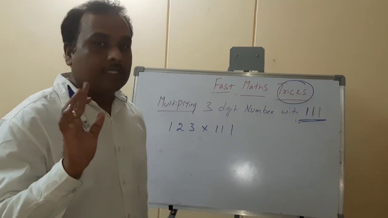 Multiplying 3 Digit Number with 111, Speed Maths Tricks Multiplying 3 ...