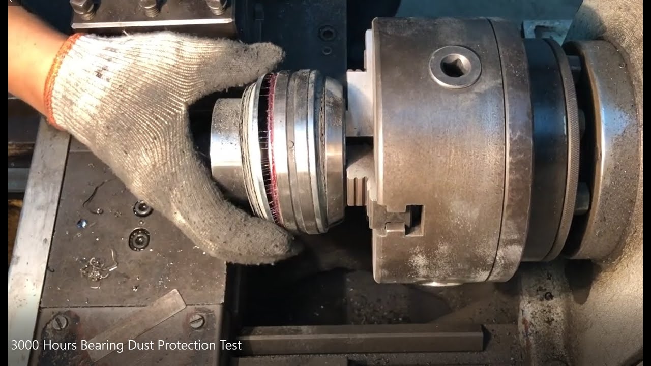 Bearing Testing - 3000 Hours Dust Protection Test - YouTube