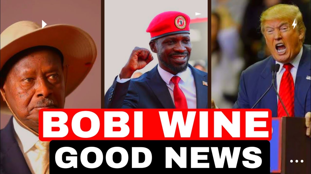 Bobi wine Defeated Museveni after Military Raid his Compound Amid Trump ...