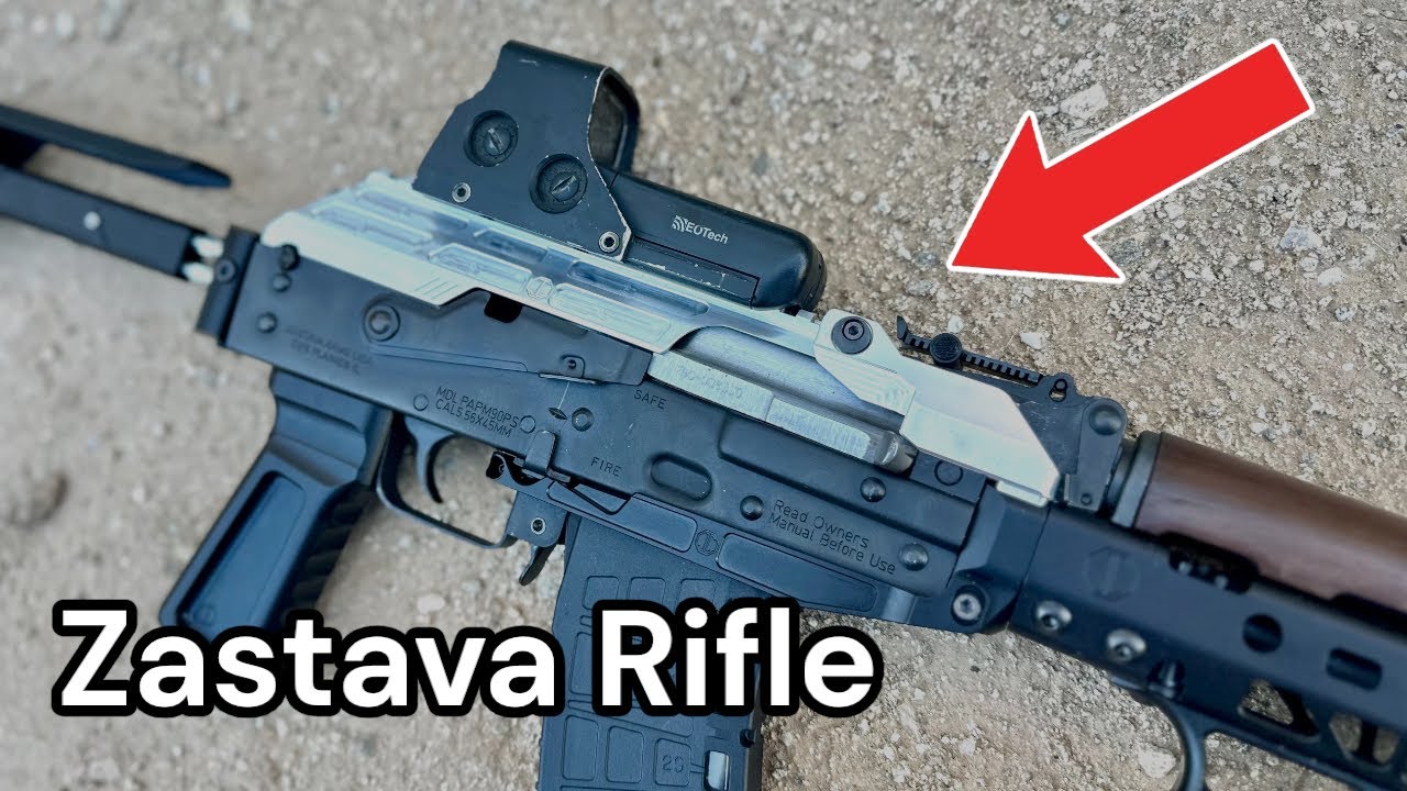 Railed Dust Cover for your Zastava M70/M90! - YouTube