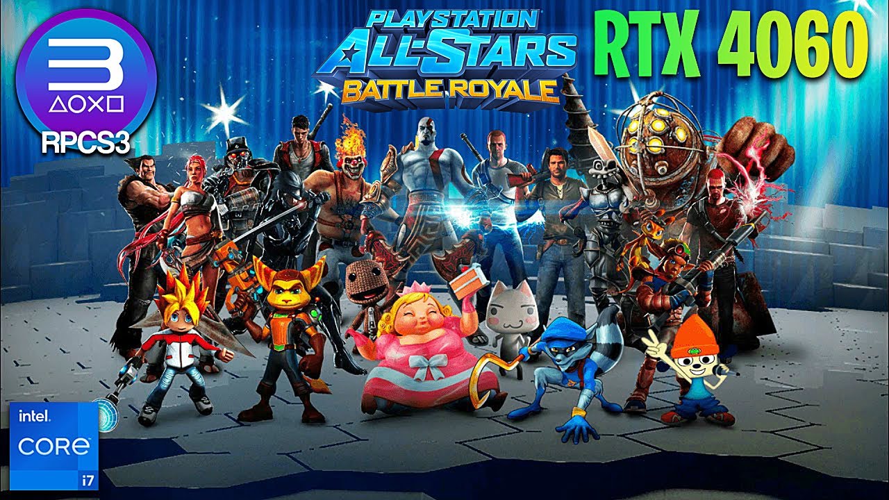 PlayStation All-Stars Battle Royale - RPCS3 | RTX 4060 + i7 13700HX ...