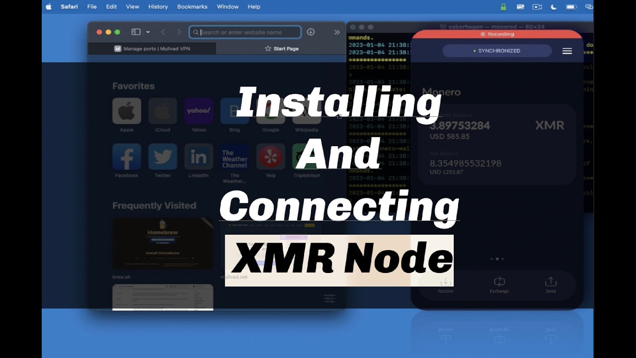 How To Install and Connect To Your Own Monero Node ( using MacOS and ...