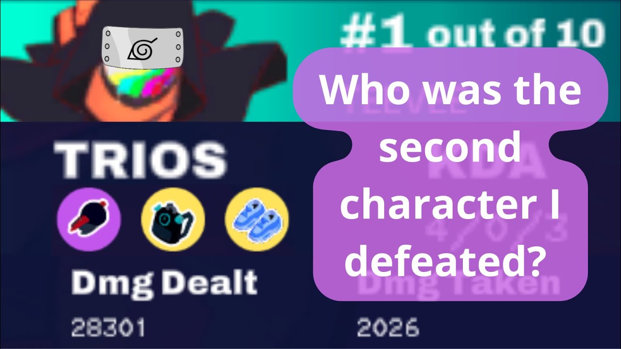 Gameplay Trios Teevee KDA 4/0/3! Who was the second character I ...