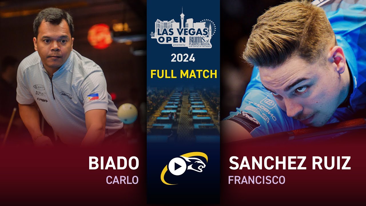 SEMI FINAL Carlo Biado vs Francisco Sanchez Ruiz 2024 Las Vegas Open by ...
