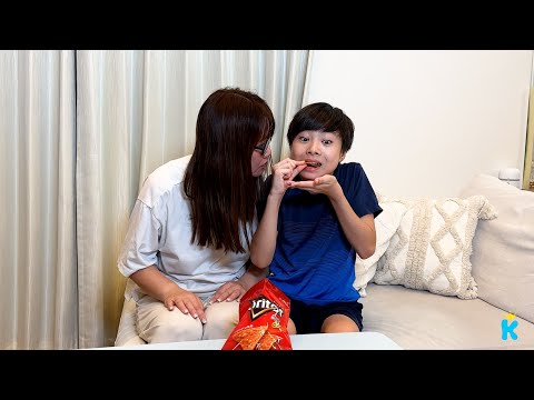 Eating in front of mom be like 🥔😱