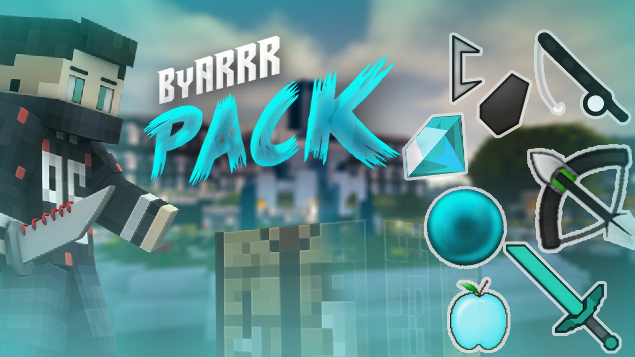 Minecraft PvP - Blue pvp Texture pack! - para MCSG, Kohi, SkyWars ...