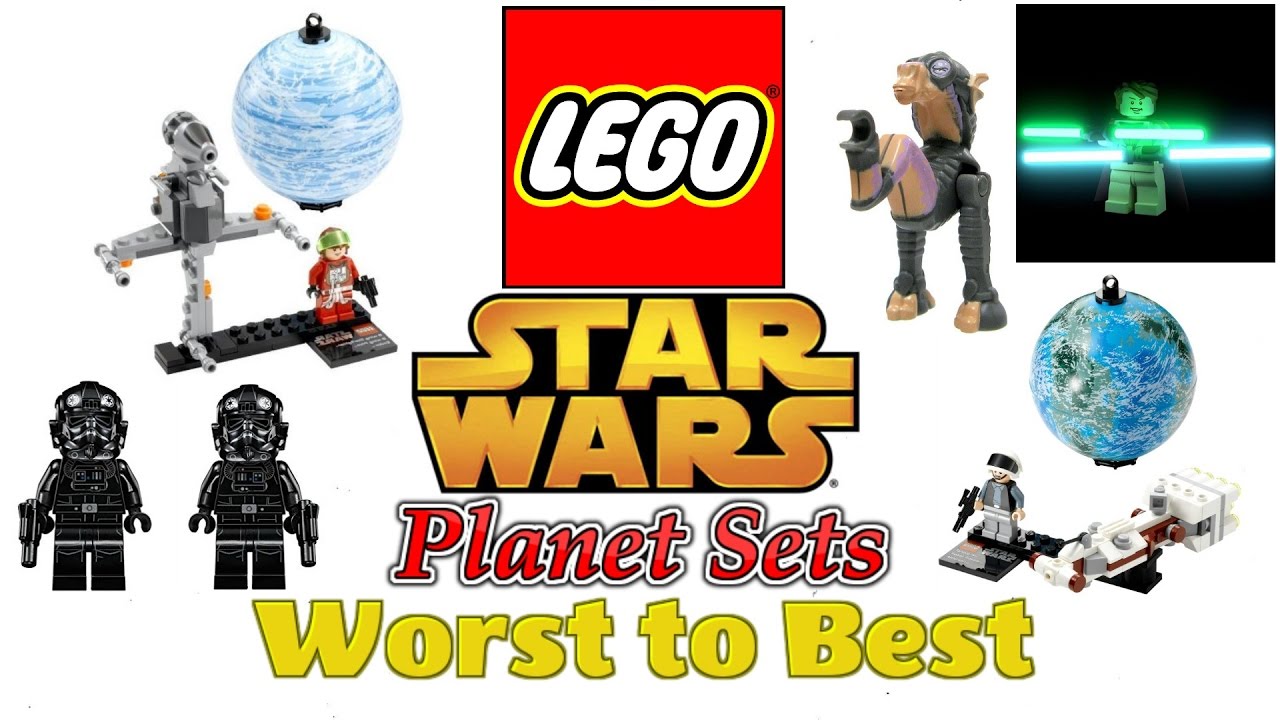 LEGO Star Wars Planet Sets | Worst to Best! (All 12) - YouTube