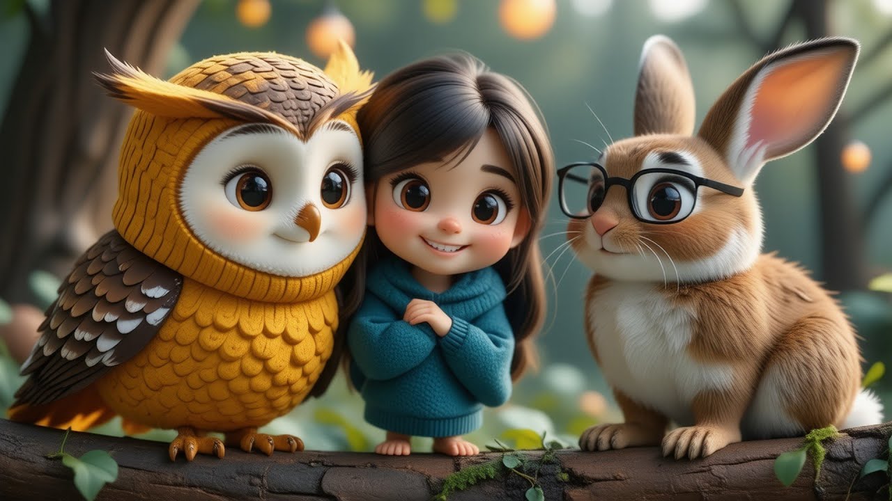 Luna & The Magical Book That Glows 🌟📖 | A Heartwarming Fairy Tale for ...