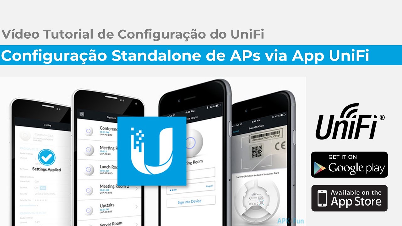 Configuração Standalone de APs via App UniFi - YouTube