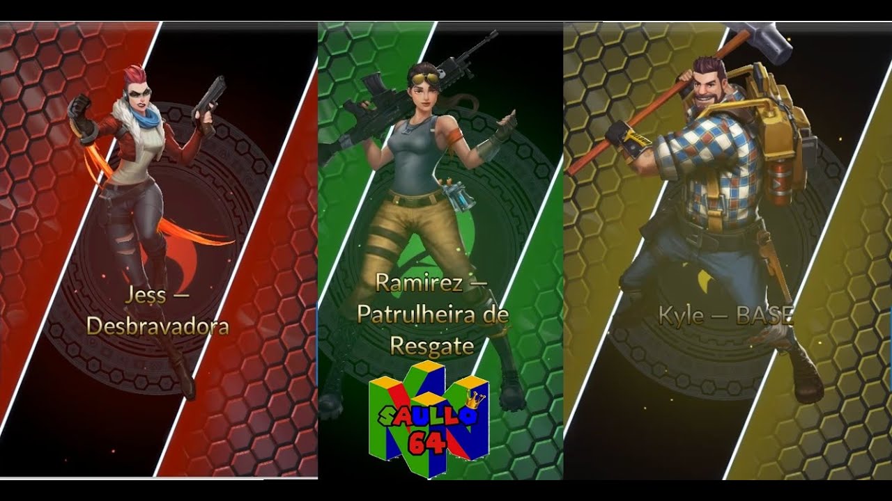 Jess, Ramirez e Kyler - Base do Fortnite Salve o Mundo no Battle ...