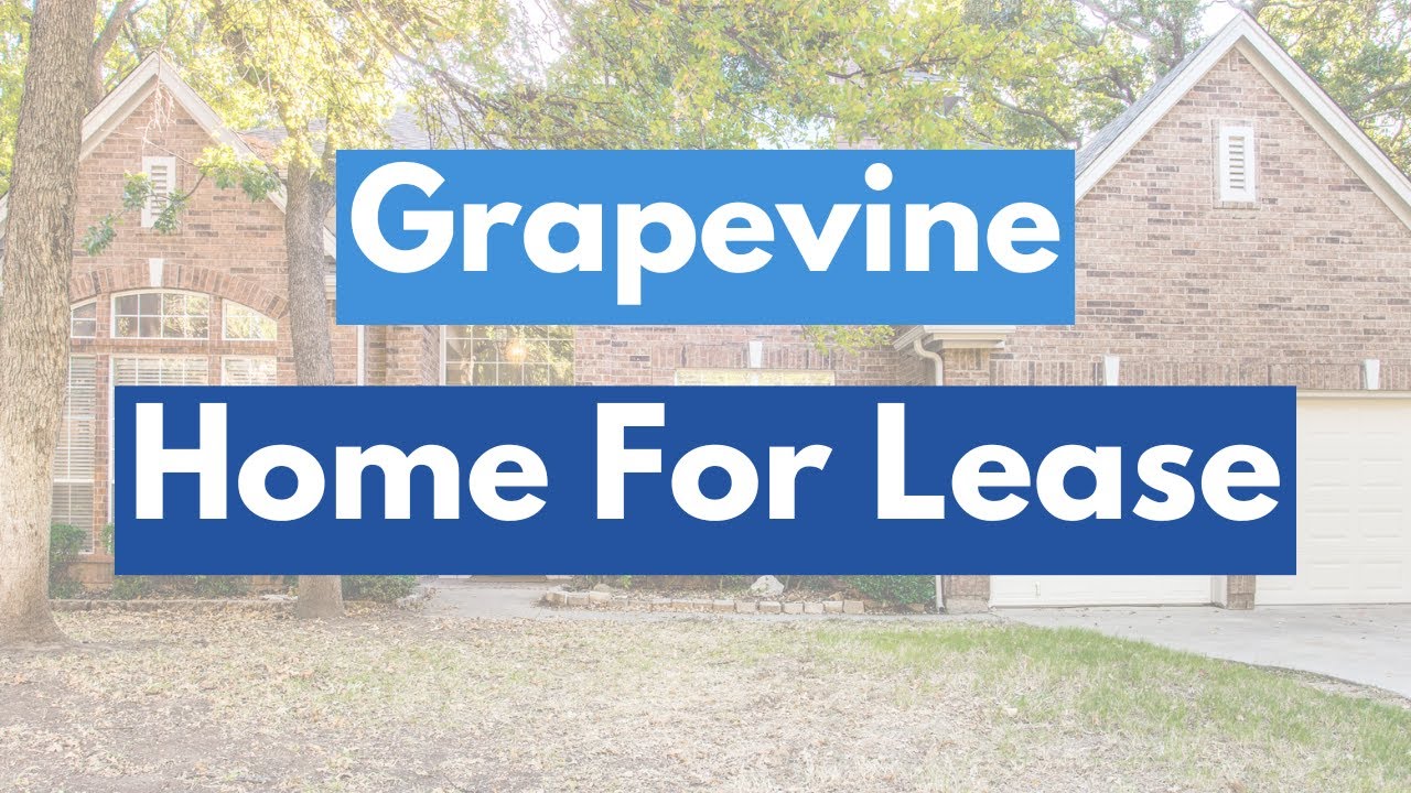 Home for Lease in Grapevine TX | 4BR/3.5BA 3222 SqFt | Direct Realty ...