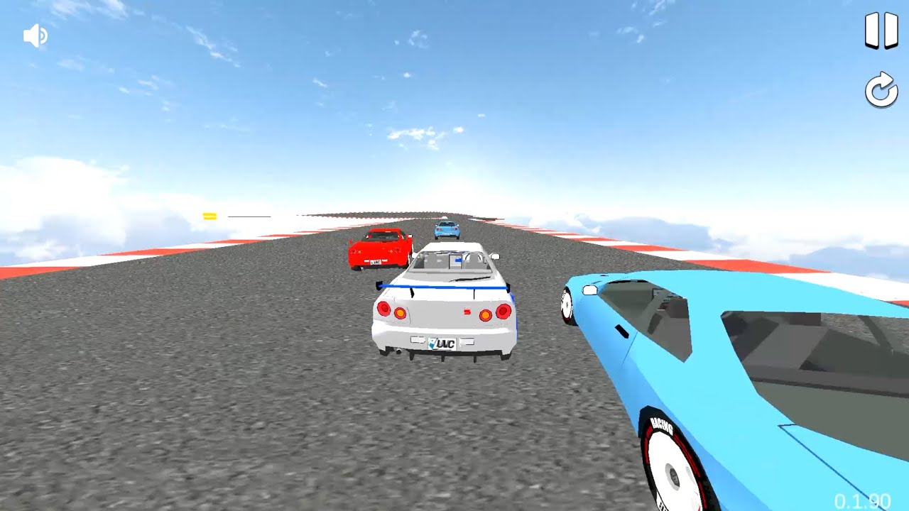 Sky Riders Crazy Car Game Nissan Skyline and motobike - YouTube