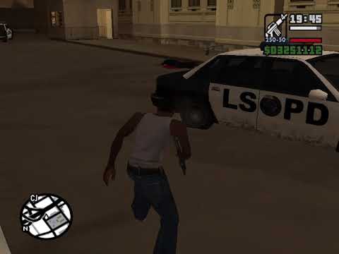 gta san andreas ta polis karakolu bastım  çok keyifliydi