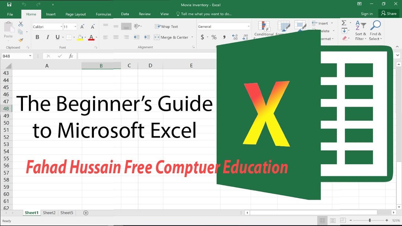 Excel Introduction - YouTube