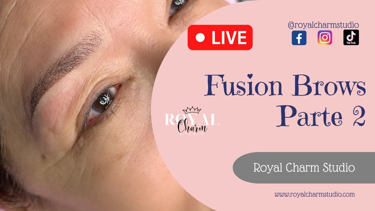 Fusion Brows (microblading + shading) parte 2 - YouTube