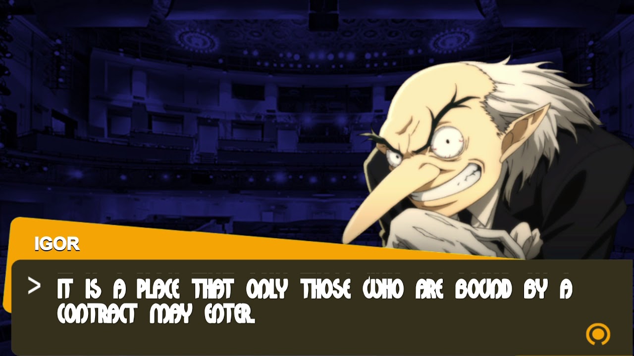 PERSONA IGOR VOICE IMPRESSION - YouTube