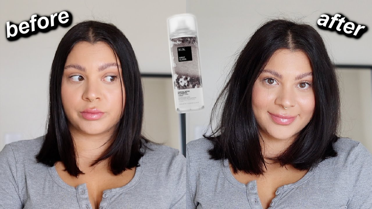 HOW TO USE DRY SHAMPOO TO REFRESH YOUR HAIR & ADD VOLUME (NO WHITE CAST ...
