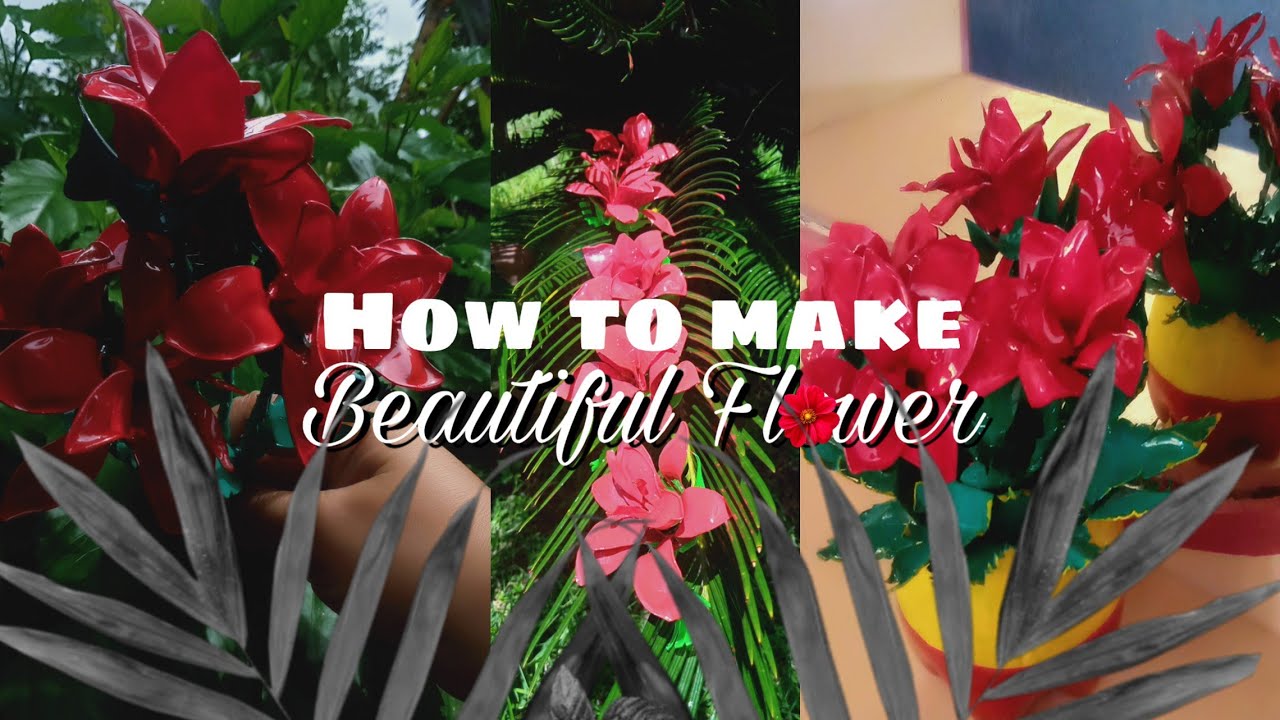 How to make Beautiful Flower|DIY - YouTube