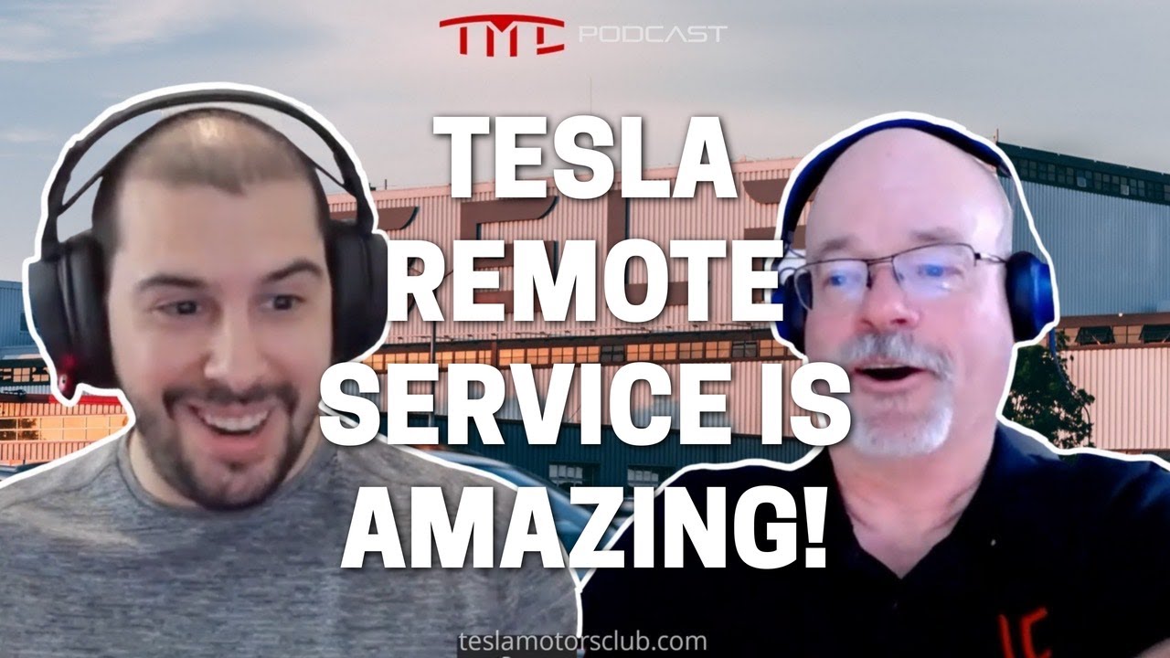 Tesla's Remote Service is BETTER Than Service Centers - YouTube
