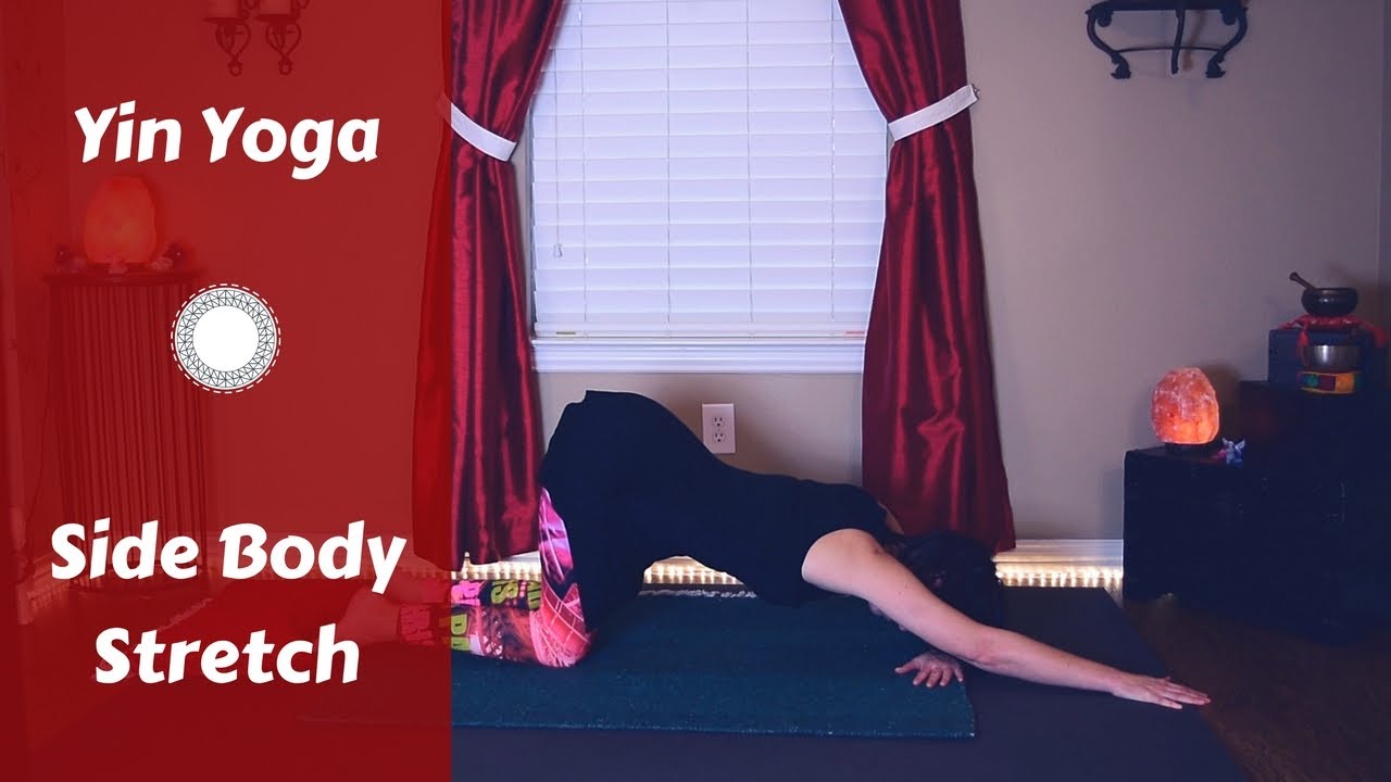 Yin Yoga Deep Side Body Stretch for Obliques, IT Bands, Hips {40 mins ...